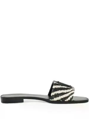 Just Cavalli Elisie Striped Slides