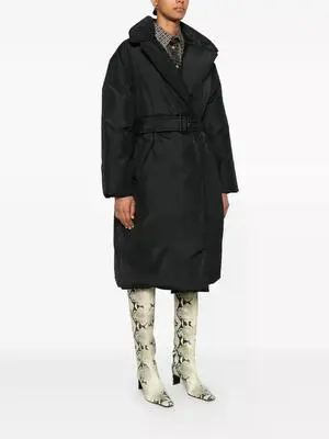 Fendi Logo-embroidered Padded Coat