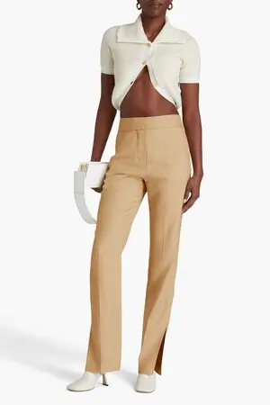 Jacquemus Tibau Canvas Tapered Trousers