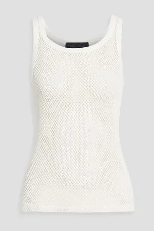 Proenza Schouler Open-knit Cotton Tank