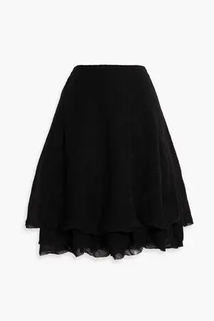 Proenza Schouler Julia Tiered Georgette Mini Skirt
