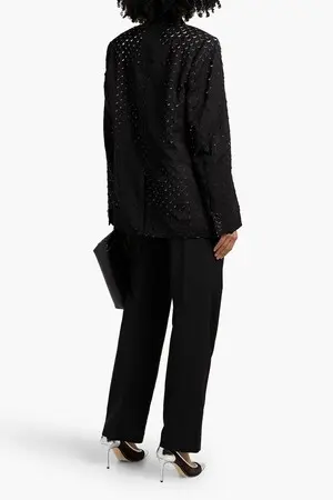 Helmut Lang Lasercut Twill Blazer