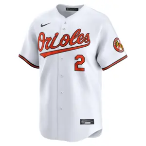 Nike Gunnar Henderson Baltimore Orioles Mlb Limited Jersey - White