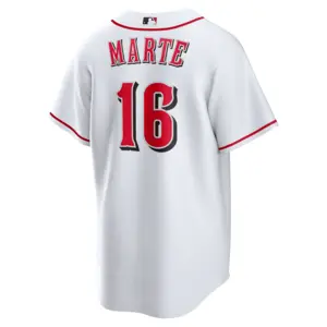Nike Noelvi Marte Cincinnati Reds Mlb Replica Jersey