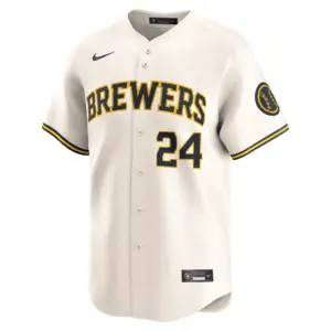 Nike William Contreras Milwaukee Brewers Mlb Limited Jersey - Brown