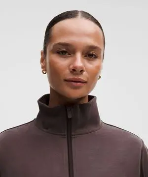 Lululemon Softstreme Half-zip - Sequoia