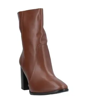 POLLINI Leather Ankle Boots
