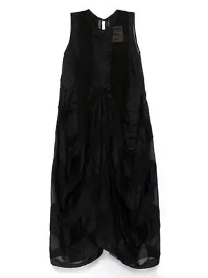 UMA WANG Flared Midi Dress