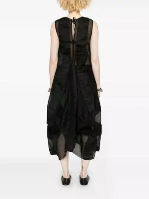 UMA WANG Flared Midi Dress