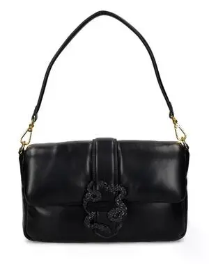Just Cavalli Snake Buckle Shoulder Bag