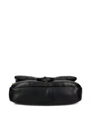 Just Cavalli Snake Buckle Shoulder Bag