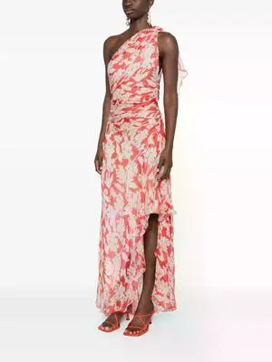 Victoria Beckham One-shoulder Midi Dress