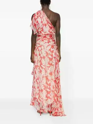 Victoria Beckham One-shoulder Midi Dress