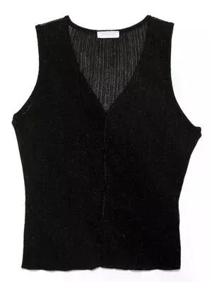 Majestic Filatures Fine-knit Vest
