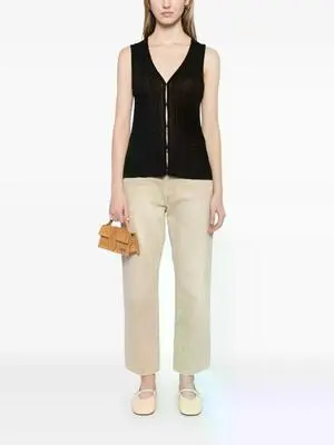 Majestic Filatures Fine-knit Vest
