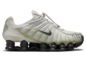 Nike Shox Tl Sneakers - Light Bone/olive Aura/metallic Silver