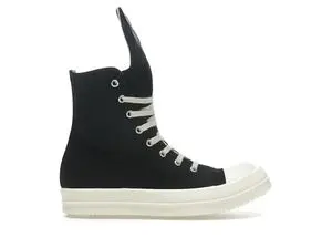 Rick Owens Hollywood High Top Sneakers - Black/milk