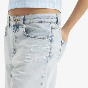 Casablanca Graffiti Denim Shorts