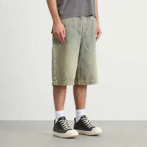 ENTIRE STUDIOS Spar Denim Shorts - Surface Wave