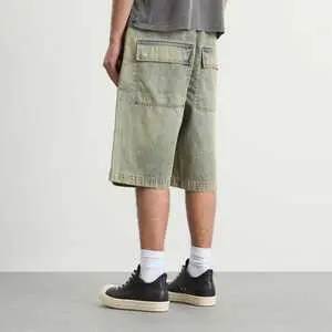 ENTIRE STUDIOS Spar Denim Shorts - Surface Wave