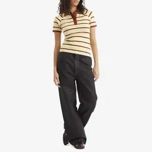 SAMSØE SAMSØE Saamy Striped Polo Top