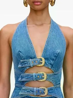 Cult Gaia Anice Mini Dress - Blue