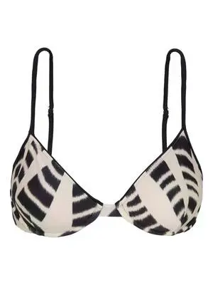 LENNY NIEMEYER Printed Triangle Bikini Top
