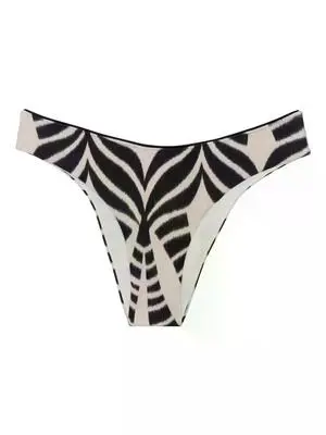 LENNY NIEMEYER Printed Bikini Bottoms - Black