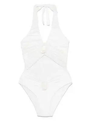 MAYGEL CORONEL Zaguan One-piece Swimsuit - White