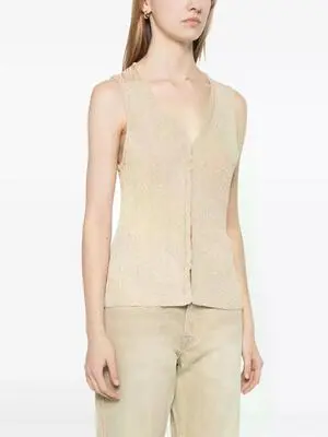 Majestic Filatures Fine-knit Vest