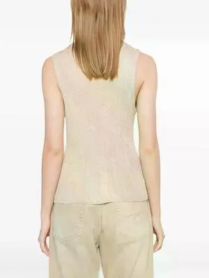 Majestic Filatures Fine-knit Vest