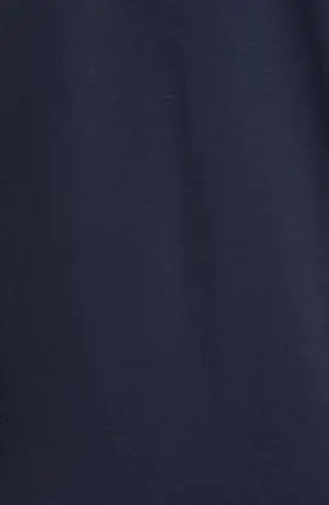Hanro Living Cotton Zip-up Varsity Jacket - Black Iris