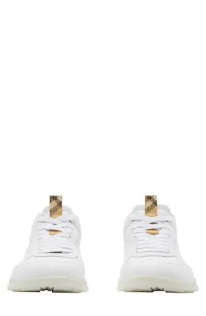 Burberry Blade Leather Sneaker - Optic White