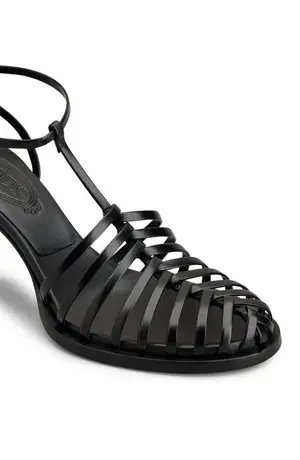 TOD'S T-strap Cage Sandal