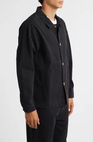 ALEX CRANE Pac Organic Cotton Ripstop Shell Jacket - Night