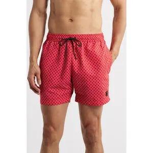 BOSS Swimwear Vibe Swim Trunks - Medium Red