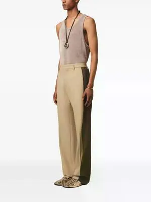 AMI Paris Contrasting Trousers