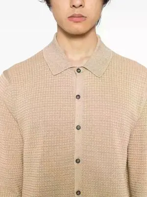 Paul Smith Waffle-knit Cardigan