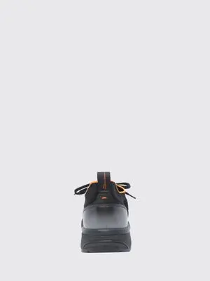 Santoni Low Top Stretch Technical Fabric Lace-up Sneakers