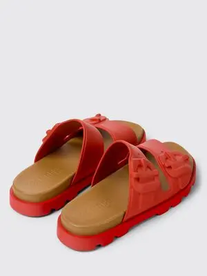Camper Buckled Sandals - Red