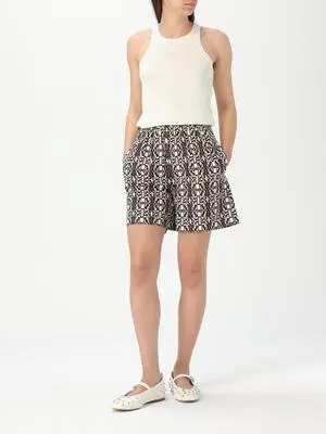 Max Mara Monogram Print Shorts