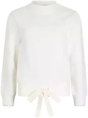 Patou Logo-embroidered Sweatshirt - White