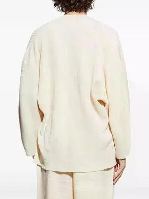 Issey Miyake Cotton Sweater - Neutrals