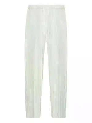 Issey Miyake Light Wash Pants For Men