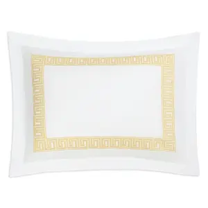 MATOUK Ophelia Percale Standard Sham Lemon