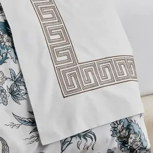MATOUK Ophelia Percale Standard Sham - Mocha