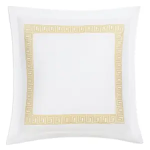 MATOUK Ophelia Percale Euro Sham Lemon