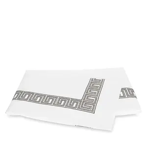 MATOUK Ophelia Percale Flat Sheet, Full/queen - Mocha