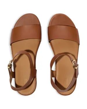 Fitflop Cork Platform Sandals - Deep Tan