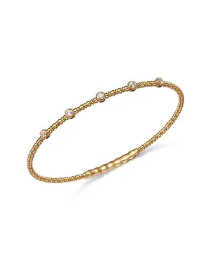 Bloomingdale'S Diamond Bangle In 14k Yellow - Gold
